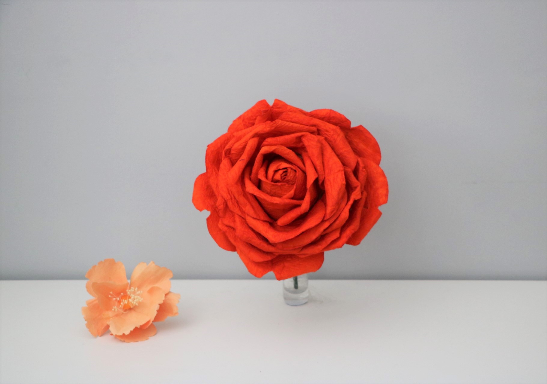 Red Rose Paper Flower - NIBBANAH
