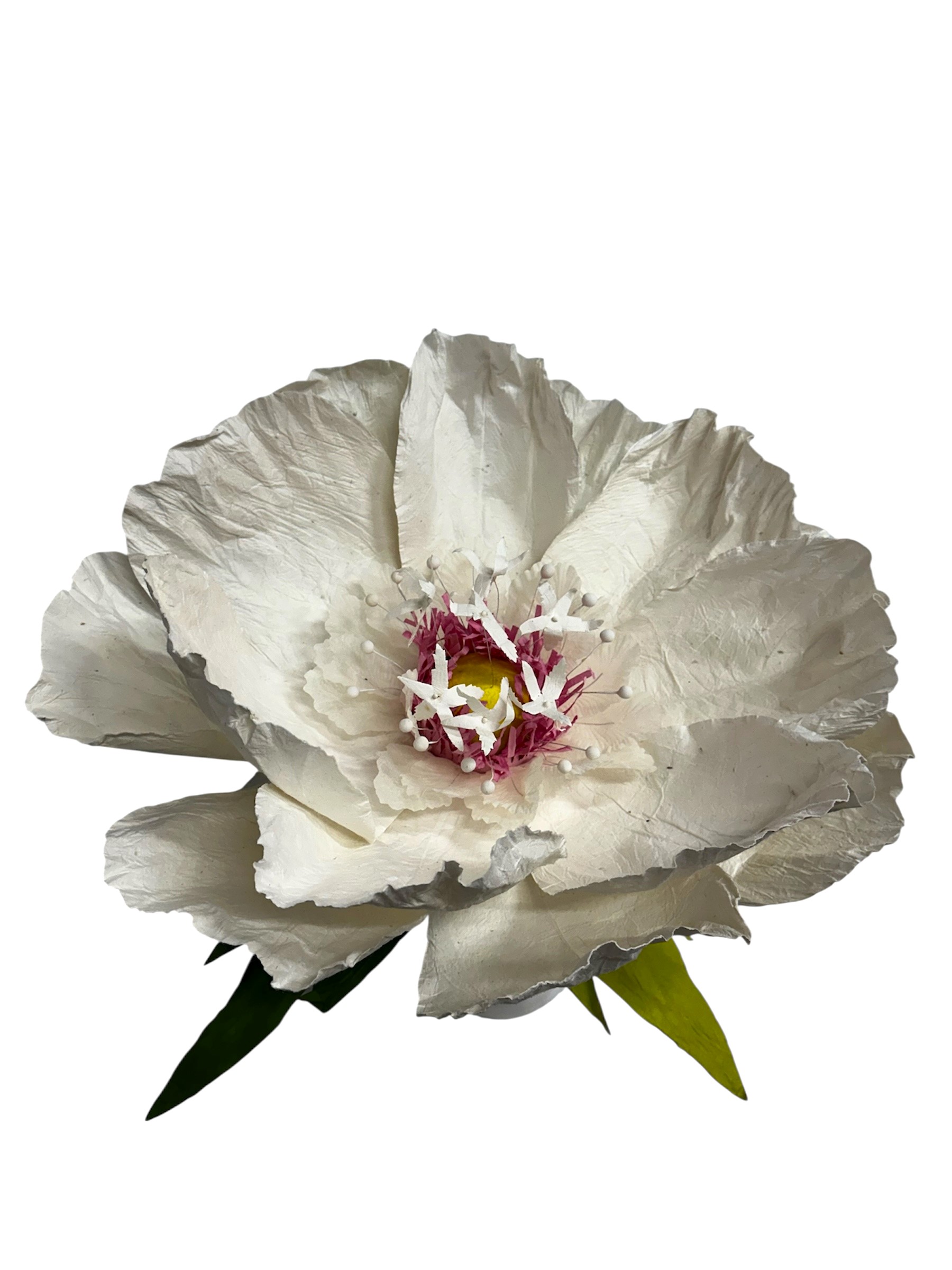 WHITE: Dancing paper flower - NIBBANAH